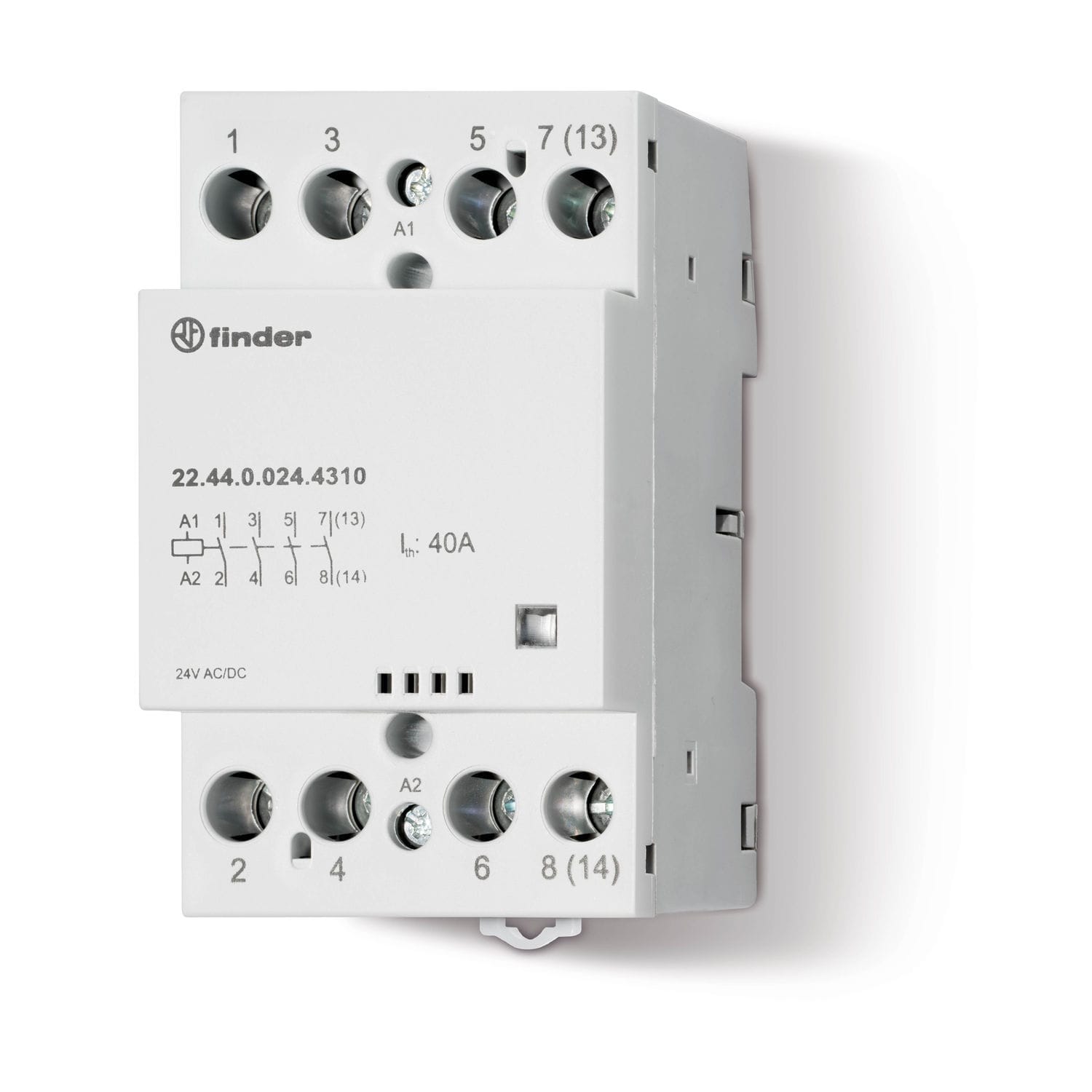 Contactor modular - Série 22 - FINDER S.p.A. con unico socio ...