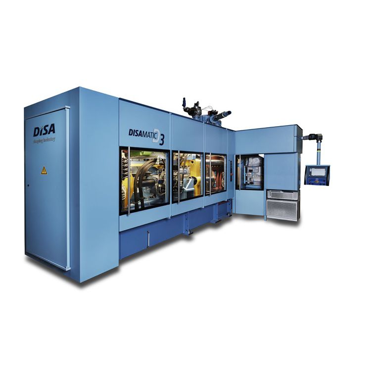 Moldeadora de con arena - DISAMATIC D3 - DISA - con línea de unión del ...