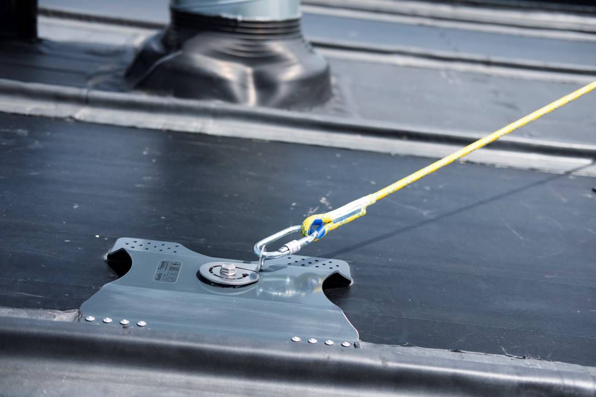 Anclaje anticaída de acero inoxidable - STEELFIX - Eyecatcher BV - de aluminio / para techado