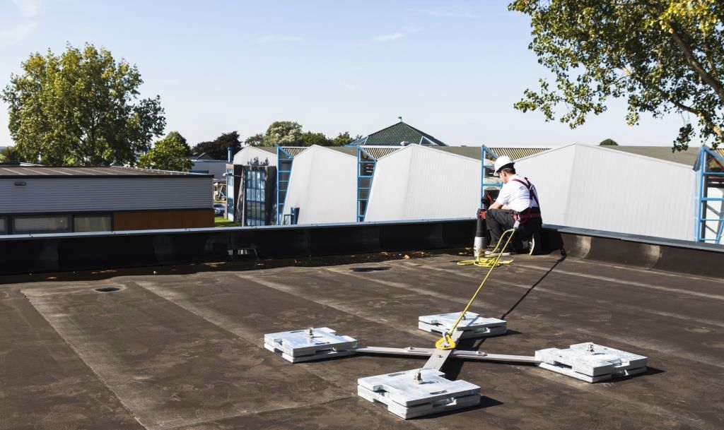 Anclaje anticaída de acero inoxidable - CROSSFIX - Eyecatcher BV - para ...