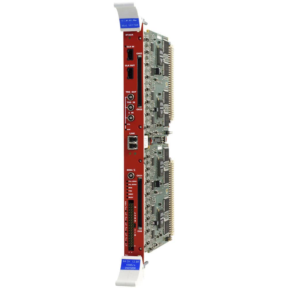 Digitalizador hasta 62,5 MS/s - CAEN Spa - 64 canales / 12 bits / PCIe