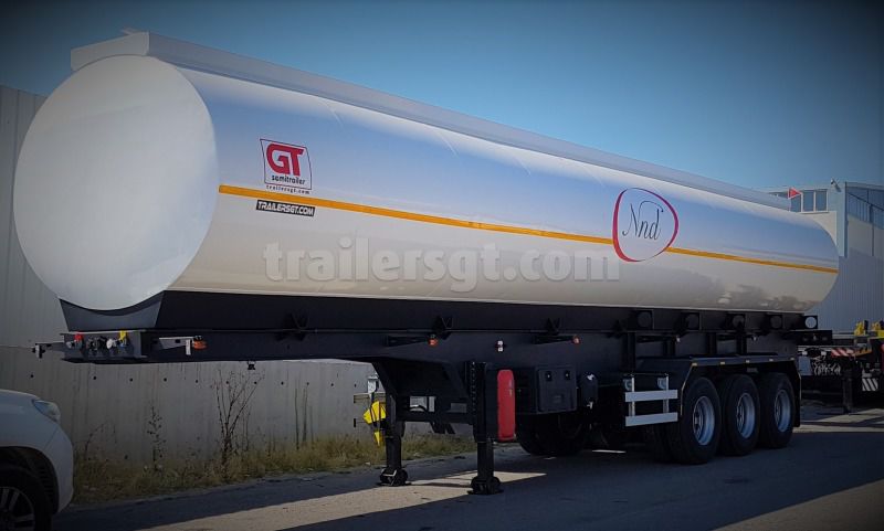 Semiremolque cisterna - Gt Semi Trailers - de 3 ejes / de acoplamiento / para carburante