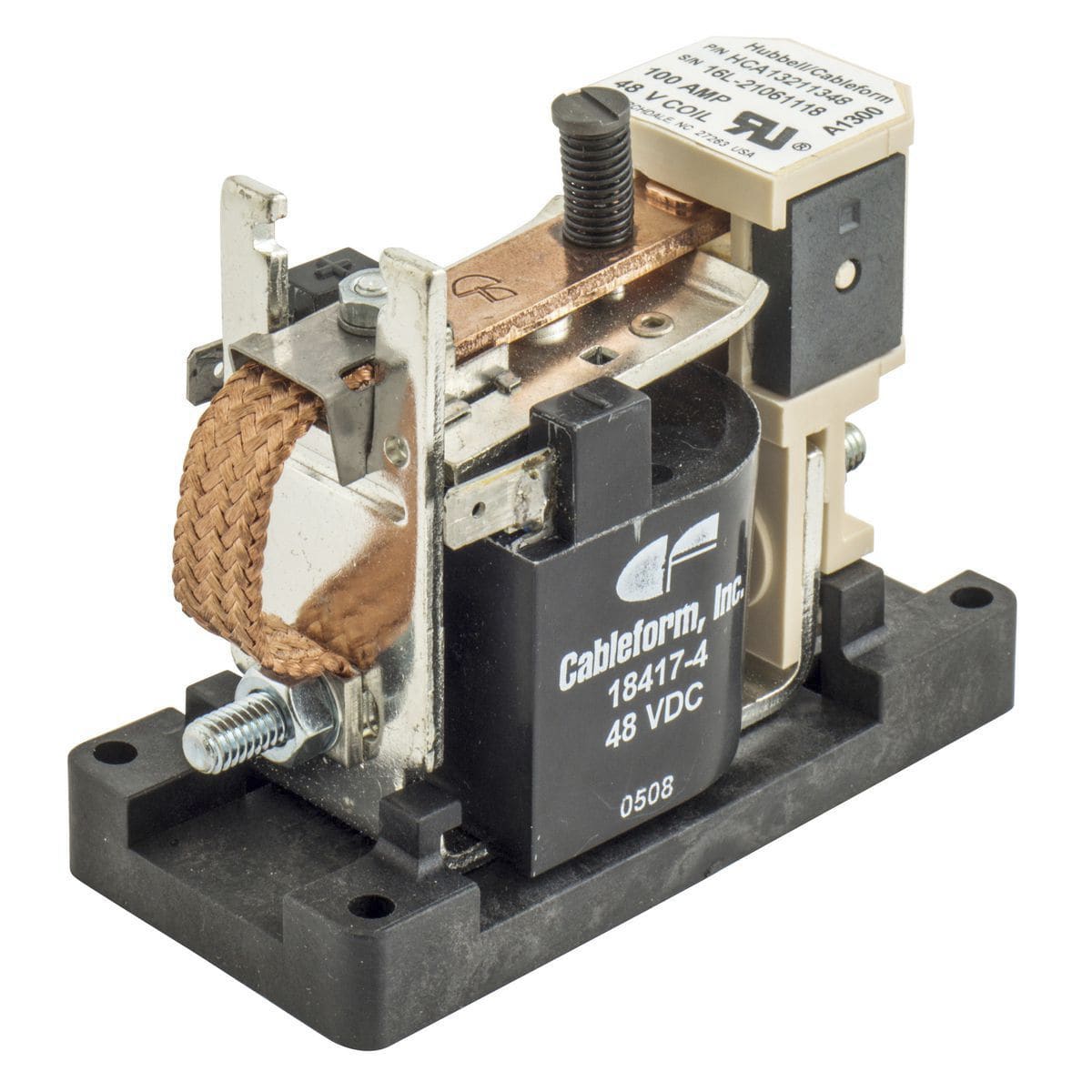 Contactor DC - HCA1211SP06128 - Hubbell Industrial Controls - NA ...