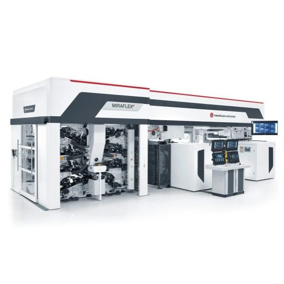 Máquina de impresión para papel - MIRAFLEX II - W&H Group - de color