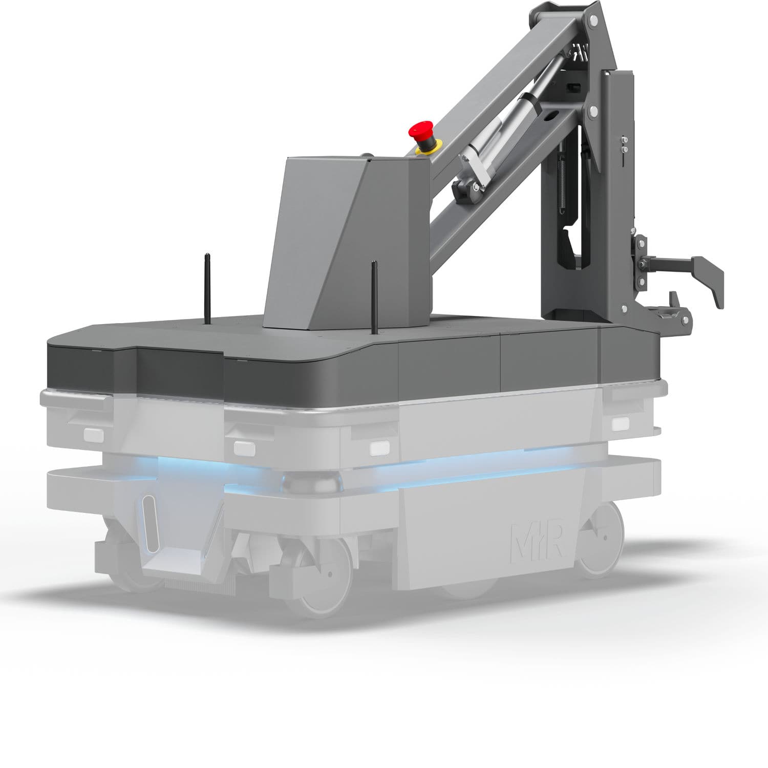 Tractor de remolcado - MiR Hook 250 - Mobile Industrial Robots Aps - eléctrico / con 4 ruedas ...