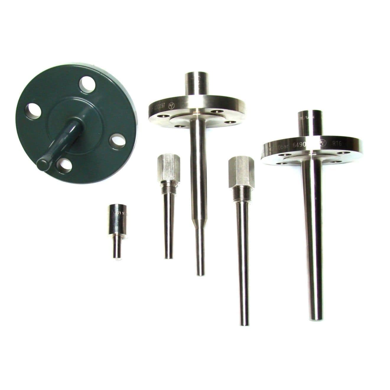 Termopozo con brida - T-WELL - Alf-Sensor - fijo / de acero inoxidable ...