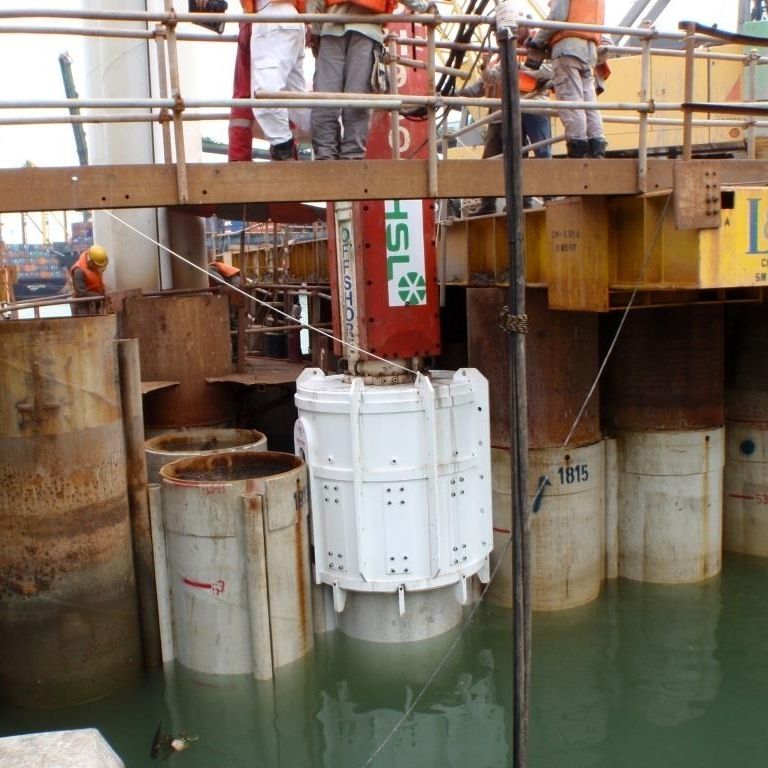 Martillo pilón hidráulico para compactación por impacto rápido - HPH ...