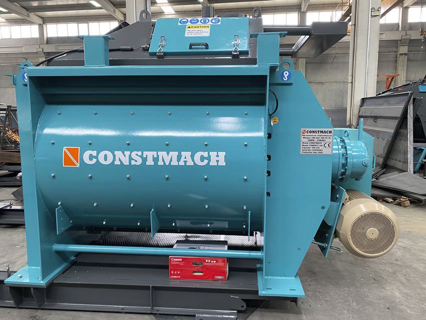Mezcladora de palas - CTS series - CONSTMACH Concrete Plants & Crushers ...