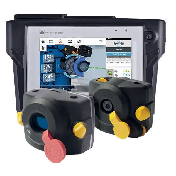 Sistema de alineación láser - OPTALIGN Touch - PRÜFTECHNIK Alignment ...