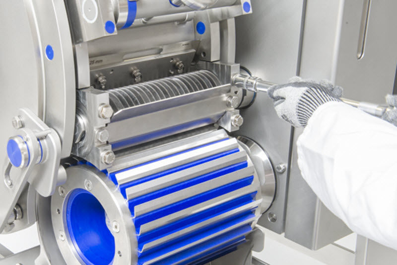 Cubicadora para verdura / de acero inoxidable - FAM Tridis 240 - FAM nv - Vídeos