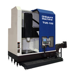 Mandrinadora-fresadora CNC - TUE-100 - Shibaura Machine - vertical / de columna / 2 ejes