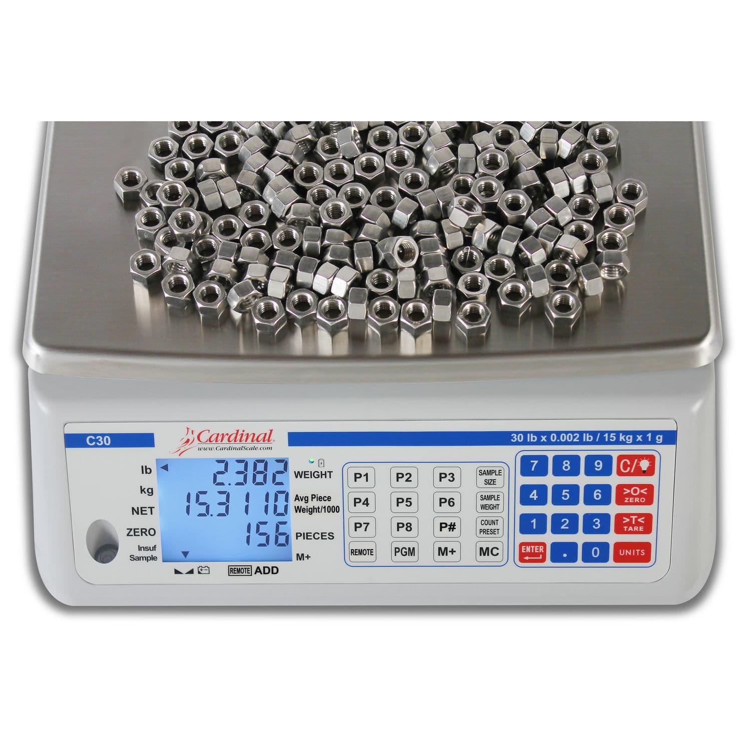 Balanza contadora - C series - Cardinal Scale - de plataforma / con ...