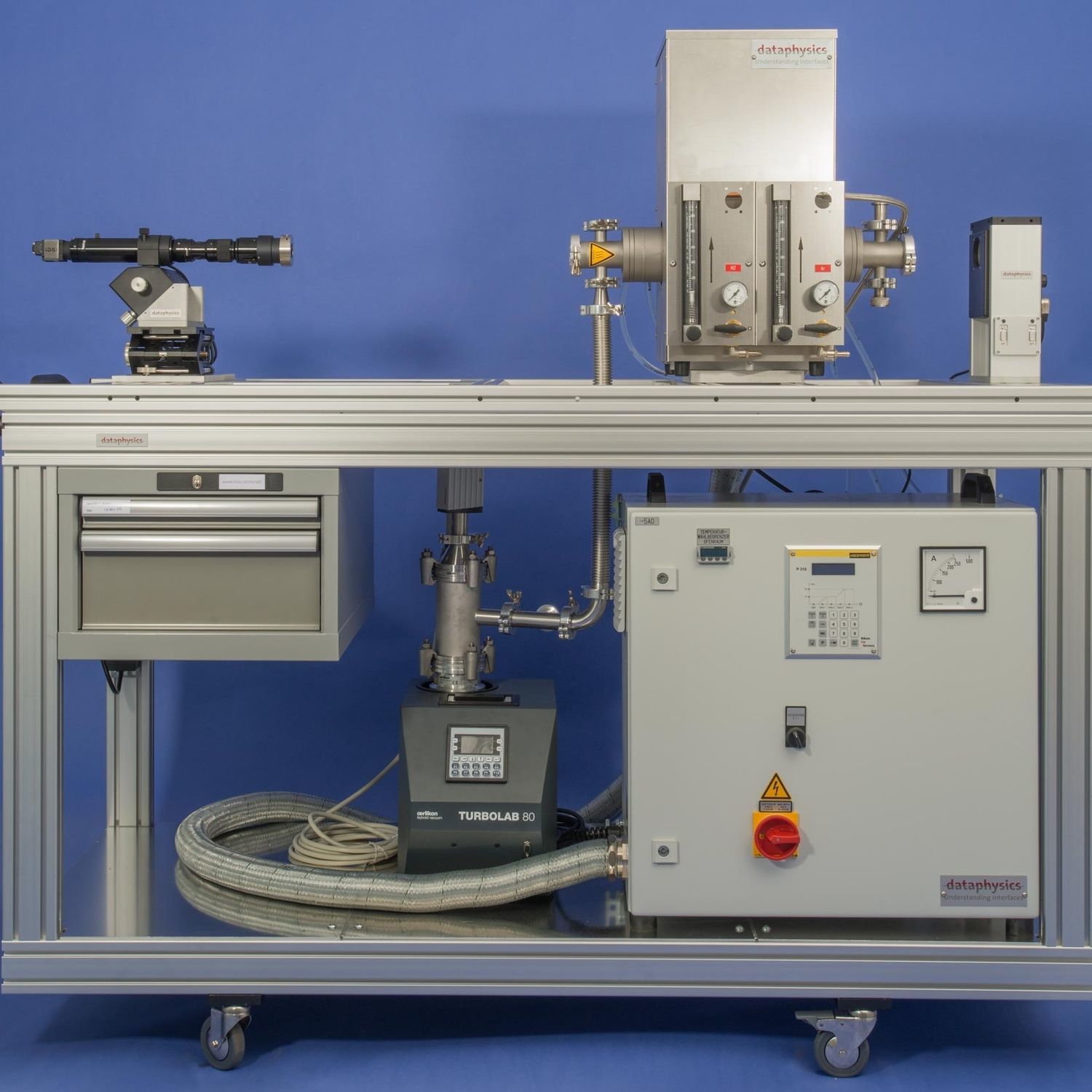 Aparato de medición del ángulo de contacto - OCA 25 HTV - DataPhysics ...