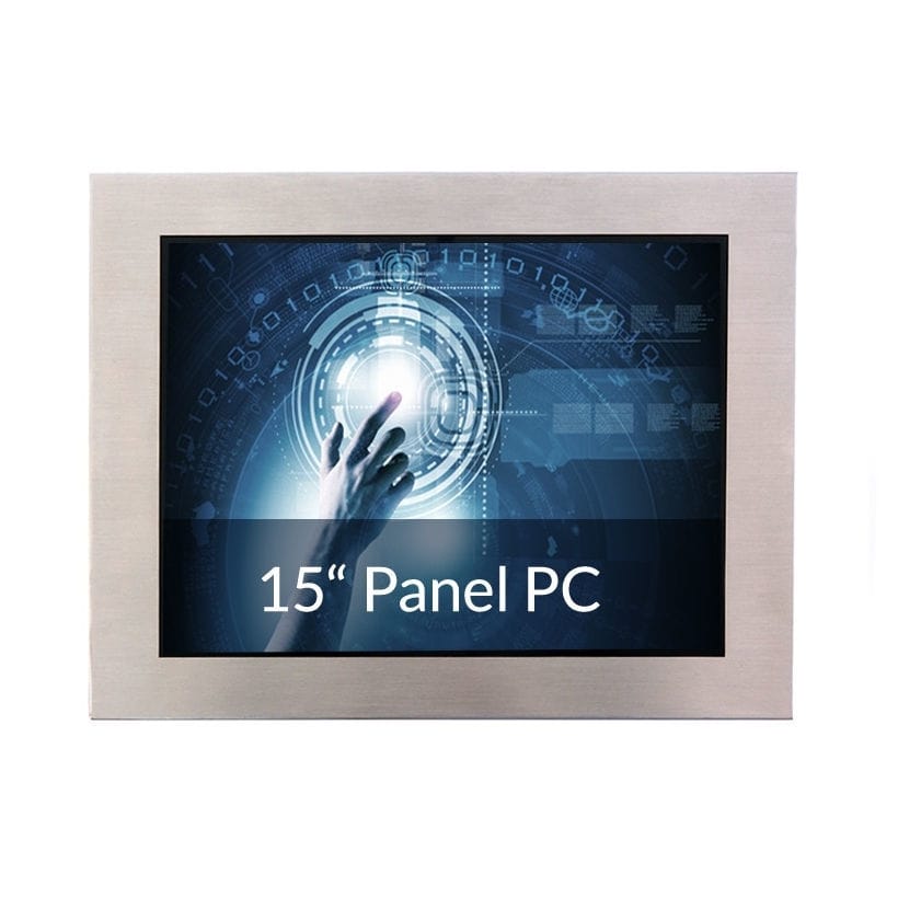 Panel PC TFT LCD - IP65-15T-PANELPC-PCAP - WES Systeme Electronic GmbH ...