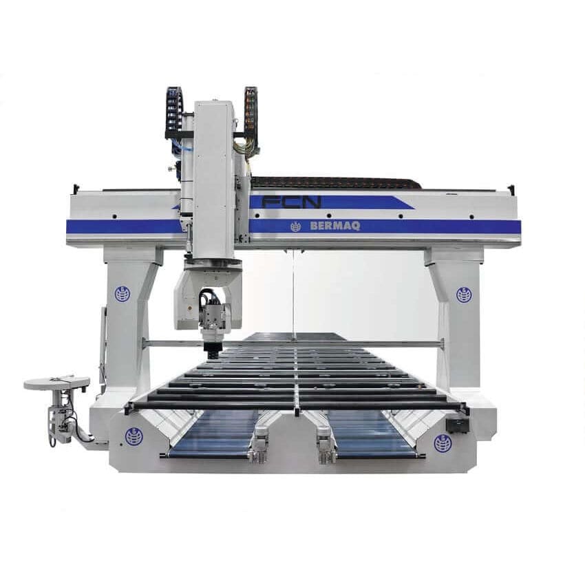 Fresadora CNC 3 ejes - FCN - BERMAQ - 4 ejes / vertical / para madera
