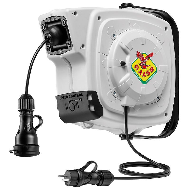 Enrollador para cable eléctrico - 2315SF - RAASM SpA - retráctil / para obra de construcción ...