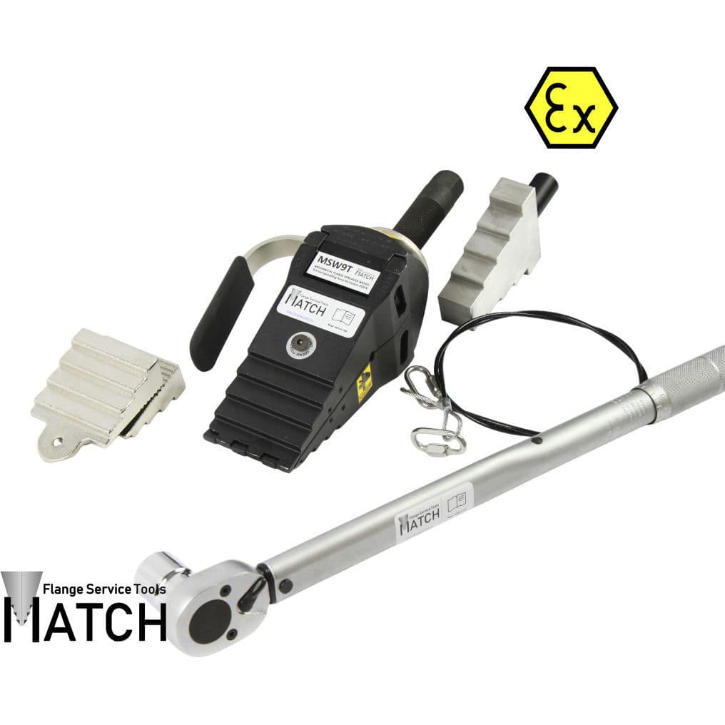 Tensor de brida mecánico - MSW9TEX - MATCH s.r.o Flange Service Tools - ATEX / manual