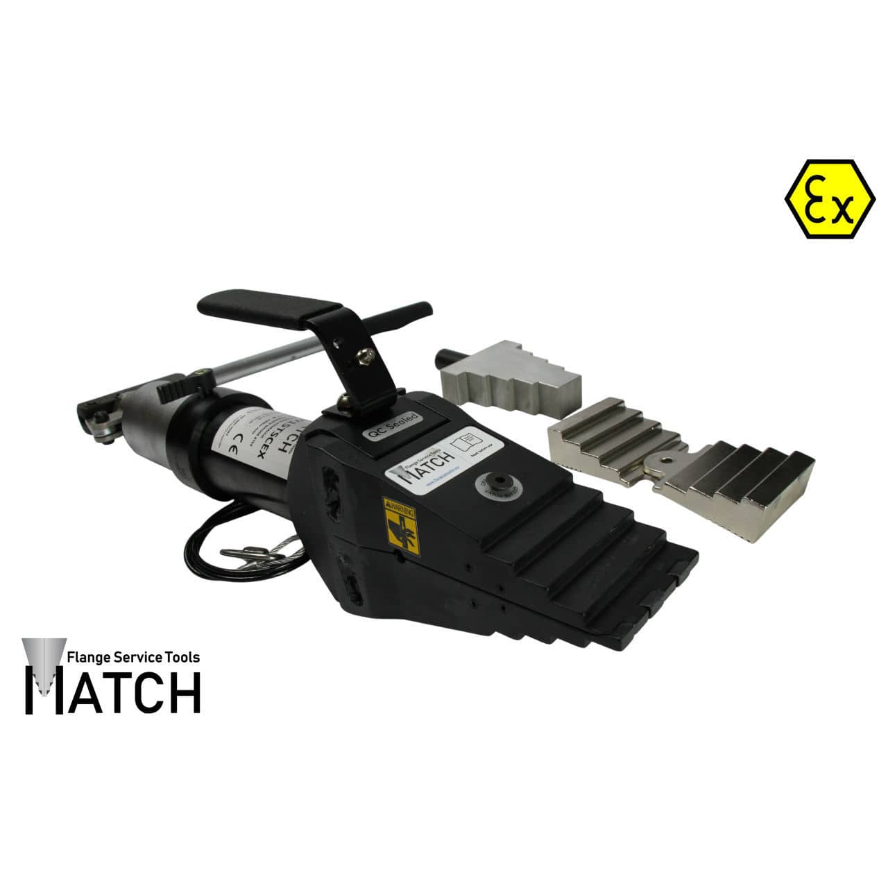 Tensor de brida hidráulico - HSW15TSCEX - MATCH s.r.o Flange Service Tools - ATEX / manual
