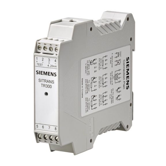 Transmisor de temperatura en riel DIN - SITRANS TR300 - Siemens Process Instrumentation ...