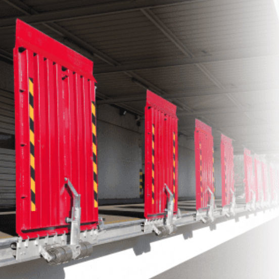 Nivelador de muelle manual - Loading Systems International - con labio