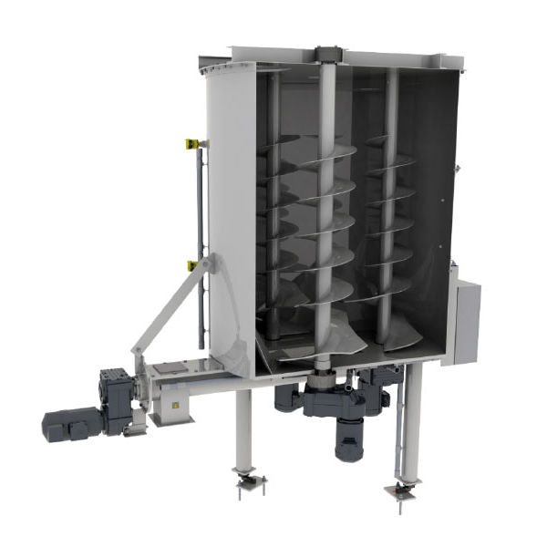 Silo con mezclador - Film Flake - KREYENBORG GmbH & Co. KG - para polvo ...