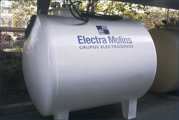 Depósito de almacenaje - ELECTRA MOLINS - de combustible / de metal ...