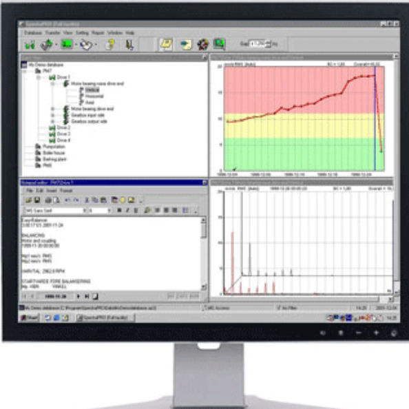 Software de análisis de vibraciones - X-Trend™ - VMI International AB - de medición / de base de ...