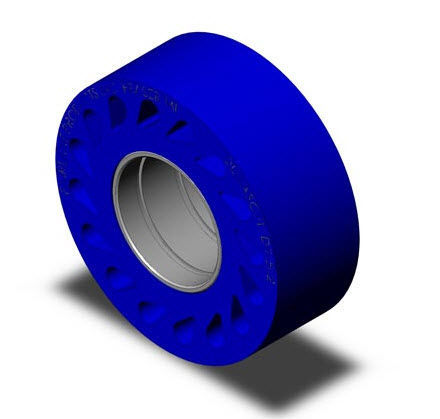 Rodillo industrial - DURASOFT® series - Fairlane Products - de uretano