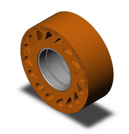 Rodillo industrial - DURASOFT® series - Fairlane Products - de uretano