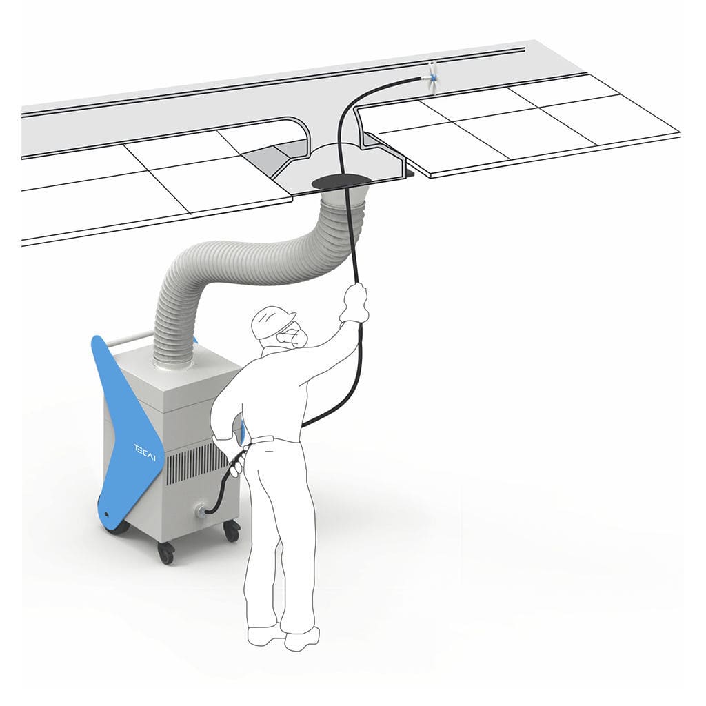 Máquina de limpieza para conductos de ventilación - VENET - Teinnova ...