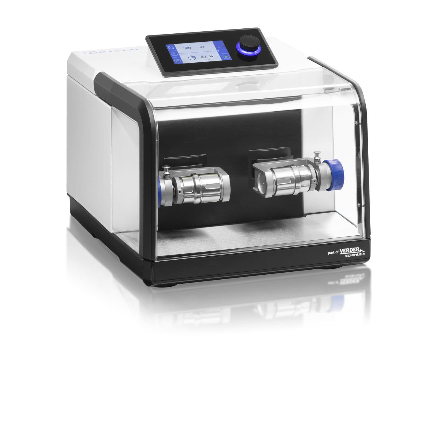 Molino mezclador de alimentos - MM 400 - Retsch GmbH - para material plástico / para cerámica ...