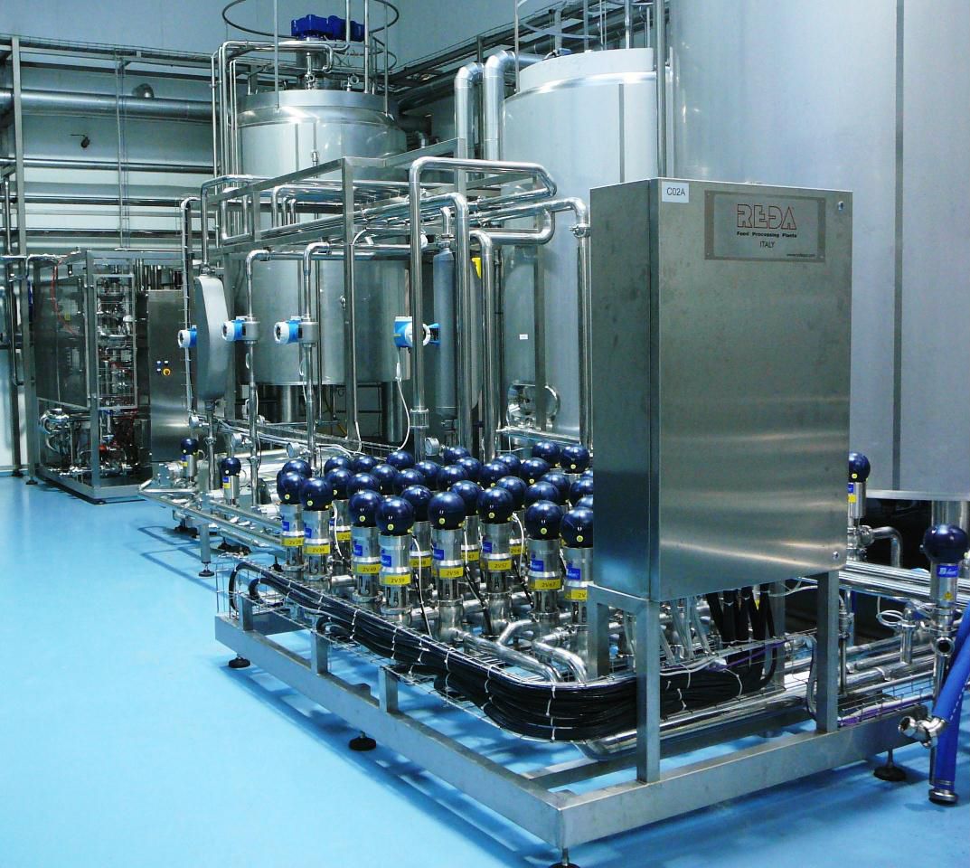 Área de preparación - REDA S.p.A.