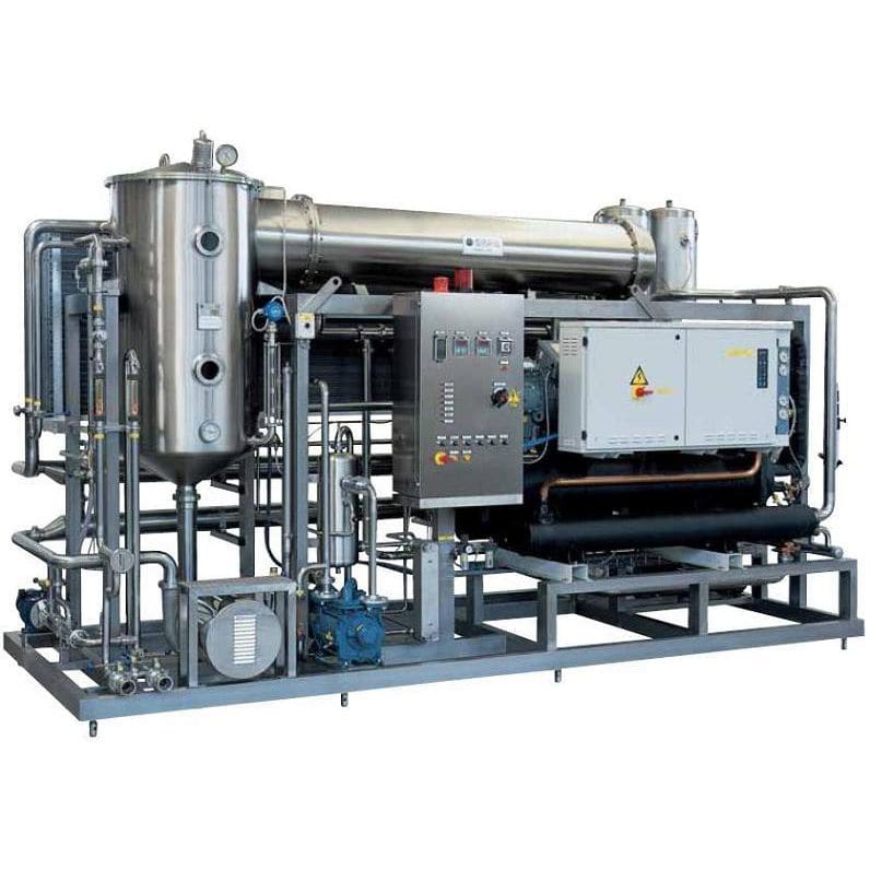 Evaporador de vacío - REDA S.p.A. - de proceso / para líquido / para ...