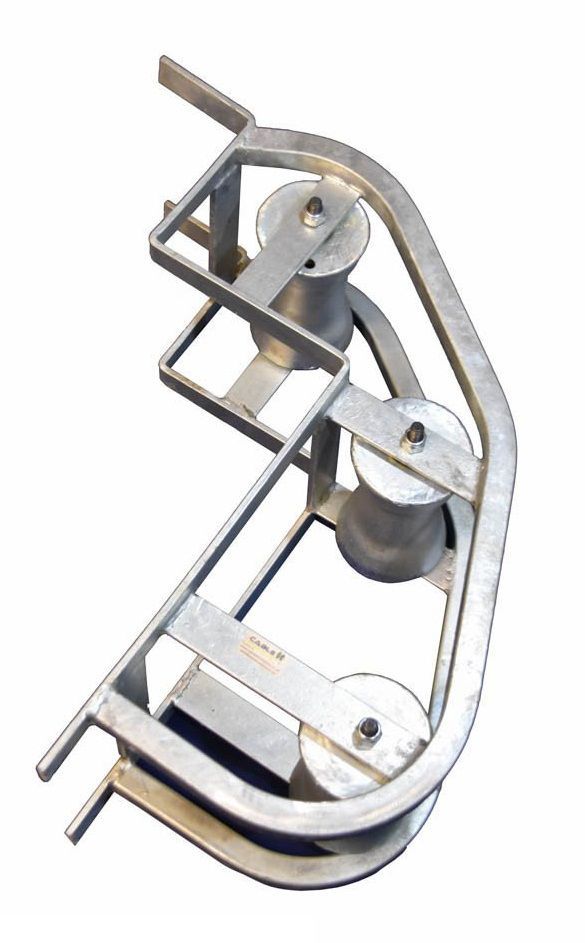 Rodillo industrial - 103-7-1 - Cable Drum jacks - para cable / acero