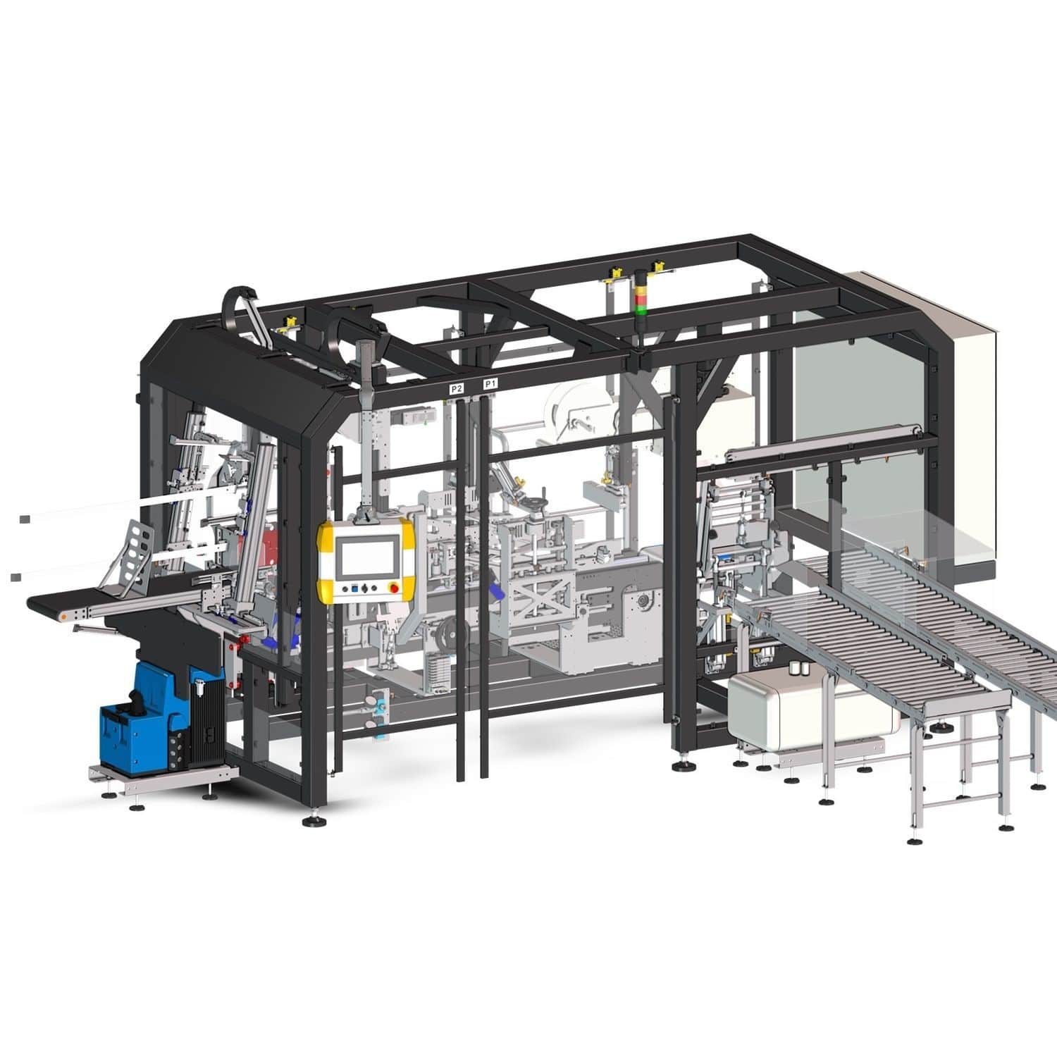 Encajadora lateral - MG Tech - enteramente automática / para cajas / para la industria alimentaria