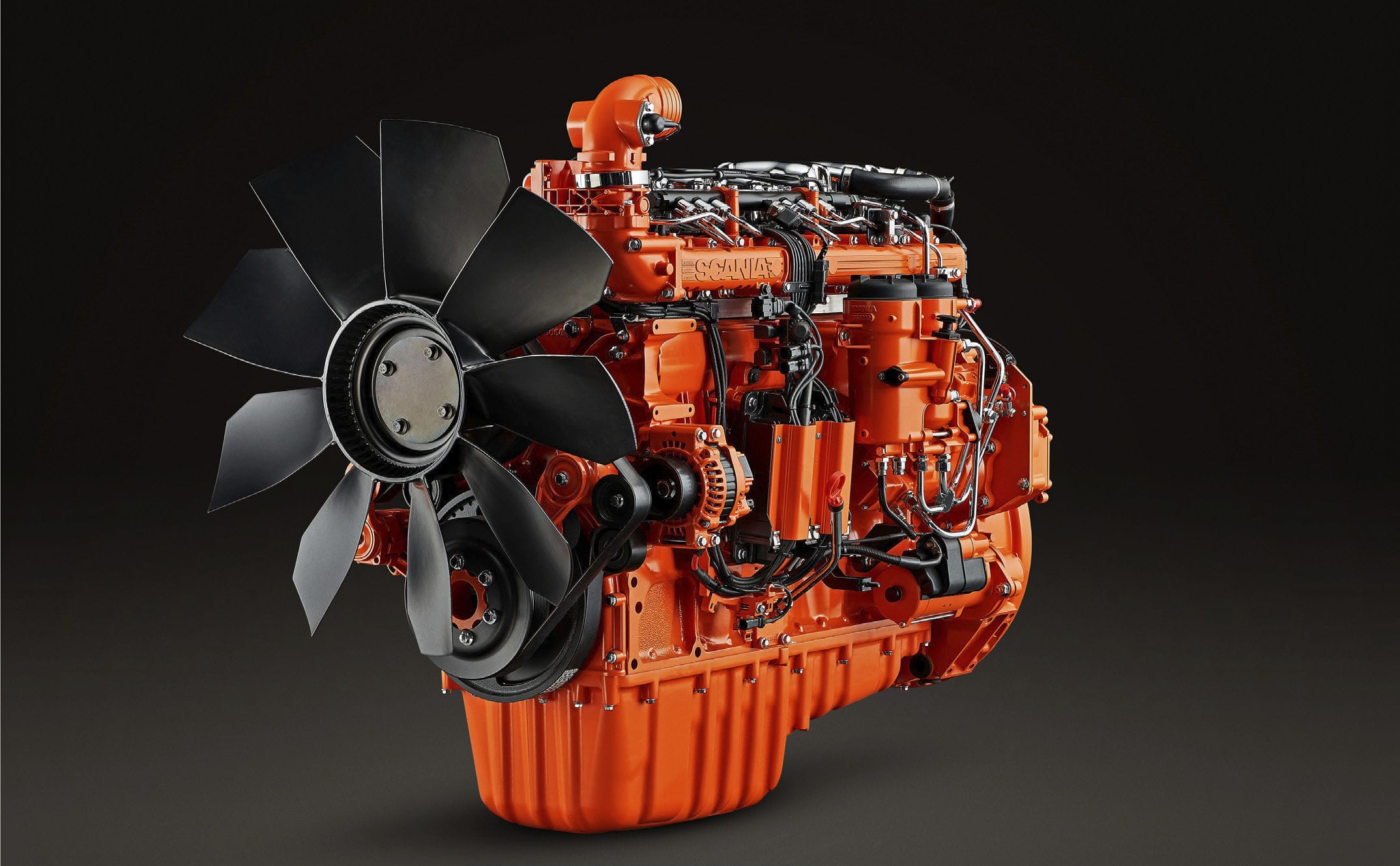 Motor diésel - DC09 310A - SCANIA Industrial & Marine Engines - de 5 cilindros / turbo ...