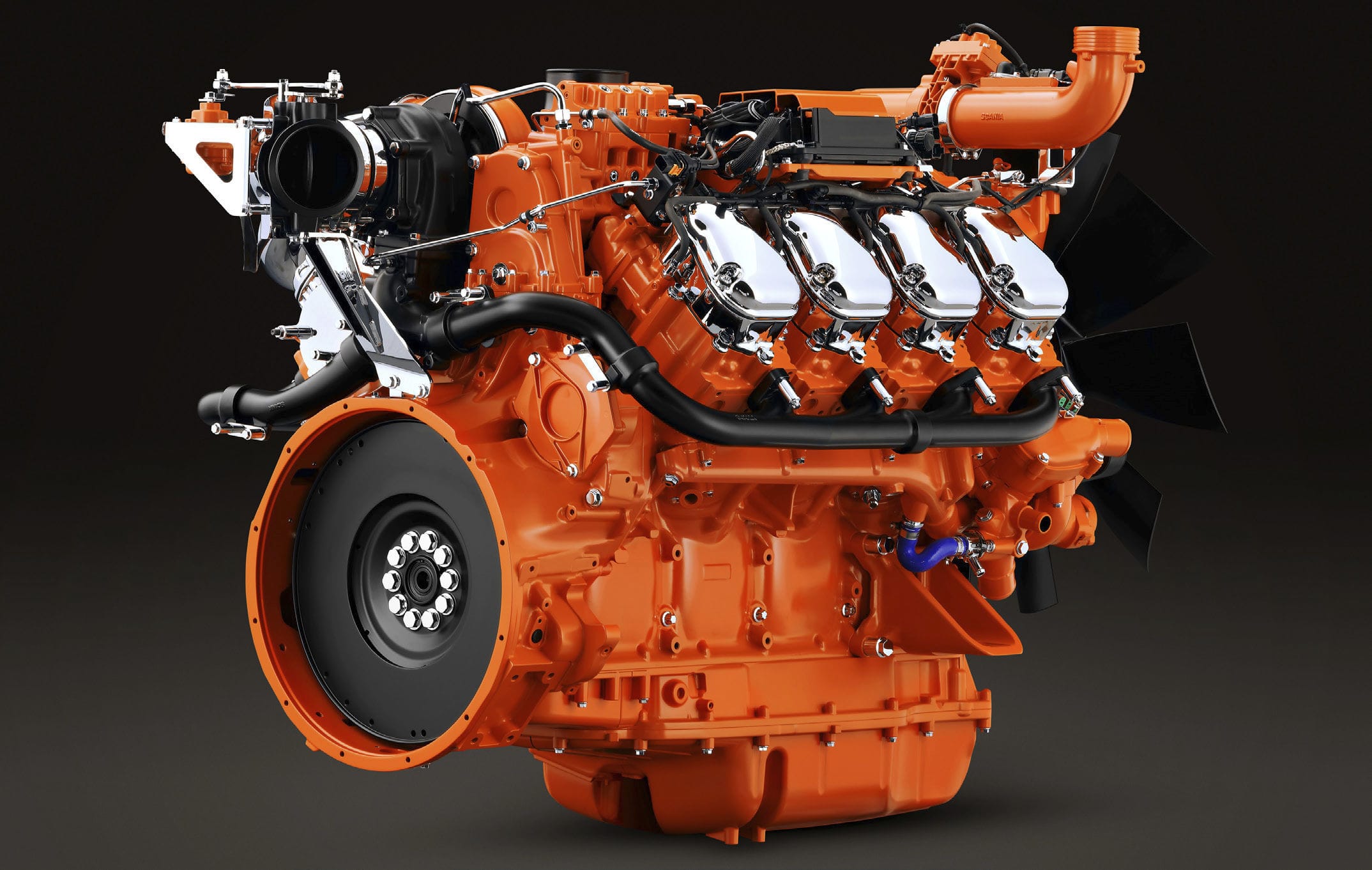 Motor diésel - DC16 320A - SCANIA Industrial & Marine Engines - de 8 ...