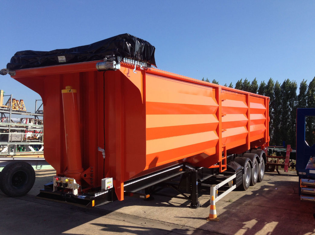 Sistema de enlonado eléctrico - CABLECOVER - Transcover - manual