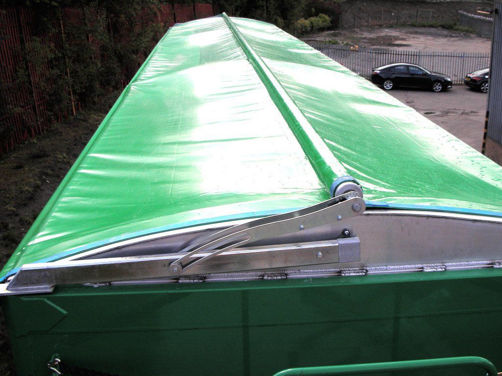 Sistema de enlonado electrohidráulico - STS - Transcover