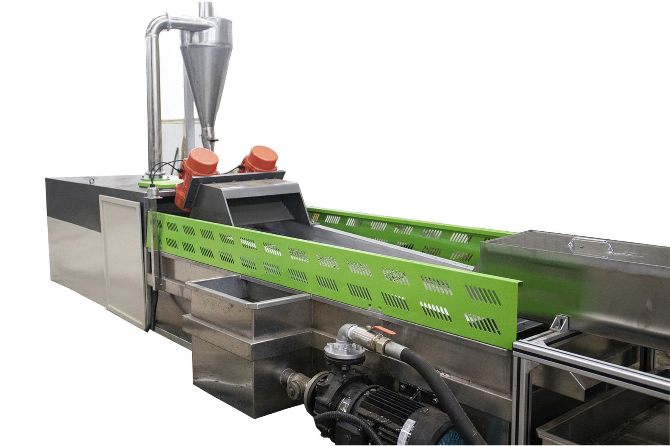 Granuladora con cabezal de anillo de agua - SJ series - Suzhou Polytec ...