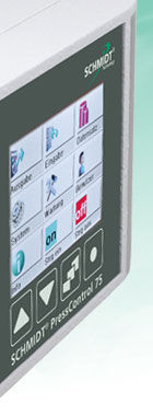 Control CNC para útil de prensa - PressControl 75 - SCHMIDT Technology - táctil / compacto / CANopen