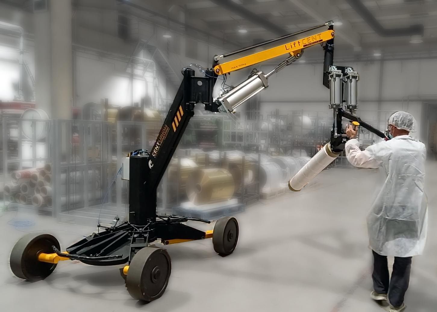 Brazo manipulador articulado - LiftCENT M - Centurion - neumático / con ...