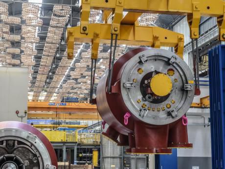 Compresor radial - BLC - Baker Hughes - de aire / eléctrico / estacionario