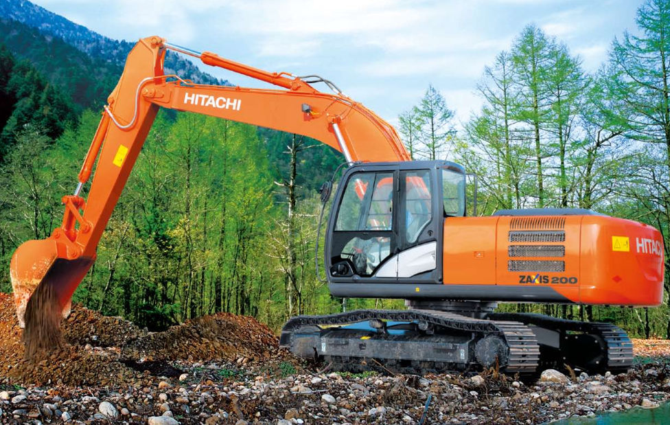Excavadora intermedia - ZX200-5G - HITACHI Construction Machinery - con ...
