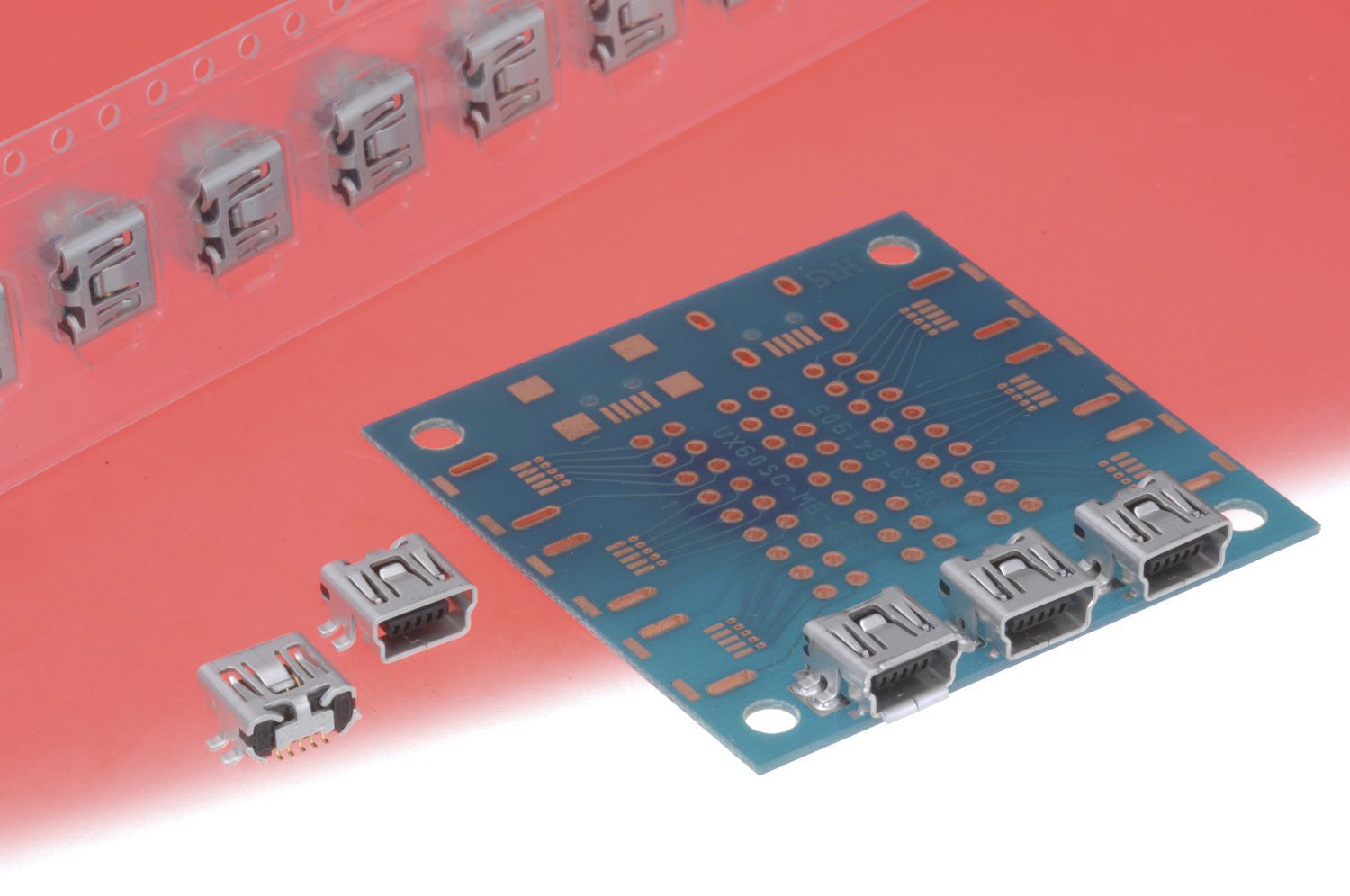 Conector de datos - UX Series - Hirose Electric Europe B.V. - PCB / USB / SMT