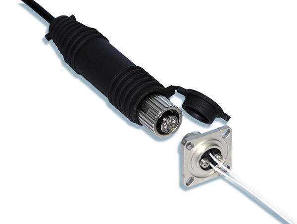Conector óptico - MF10B series - Hirose Electric Europe B.V. - de datos / de fibras ópticas ...