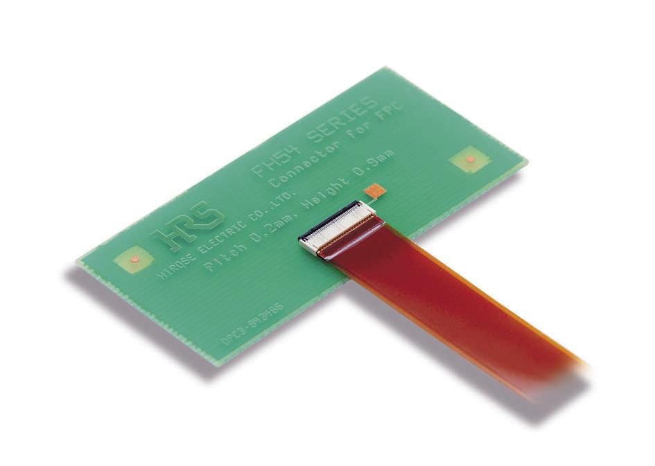 Conector ZIF - FH54 series - Hirose Electric Europe B.V. - SMT / FFC ...