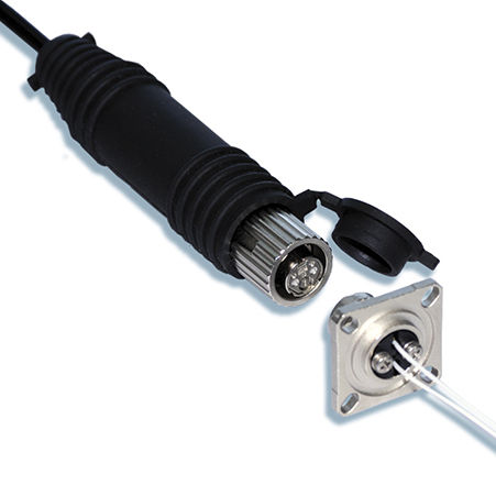 Conector óptico - MF10B series - Hirose Electric Europe B.V. - de datos / de fibras ópticas ...