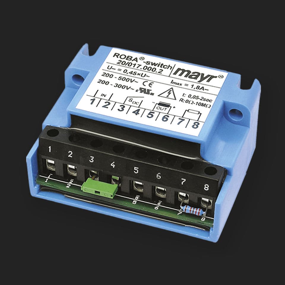 Rectificador de corriente DC - ROBA®-switch - Chr. Mayr GmbH + Co. KG ...