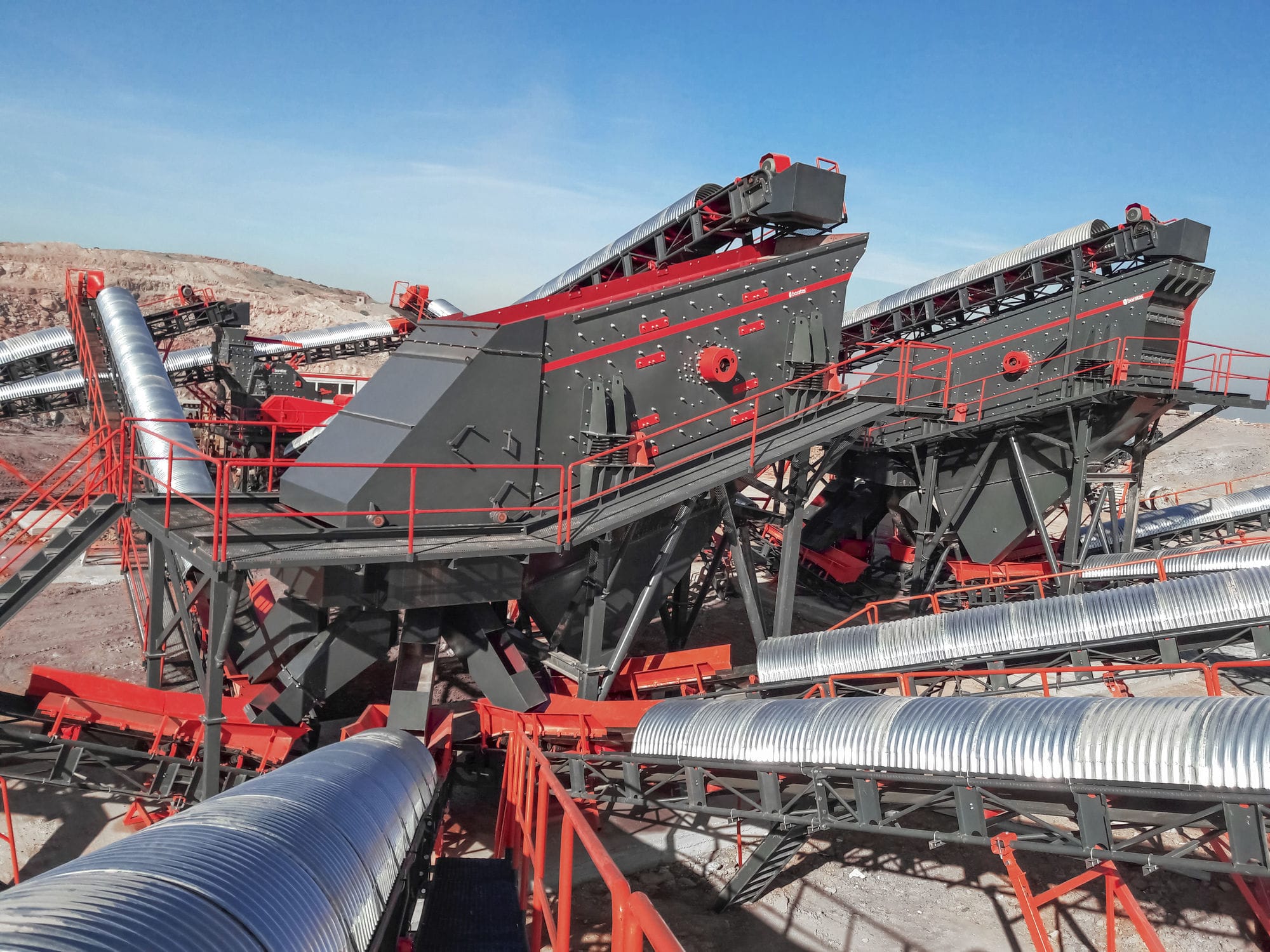 Criba de cribado en seco - BSTE - Boratas Machinery - de tamizado en ...